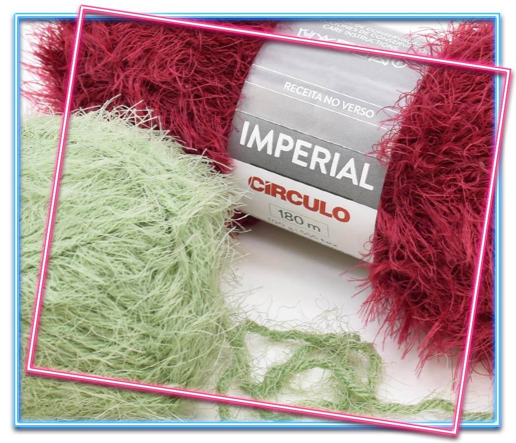 Fio Imperial da Círculo em Lindas Cores - Tricochetando