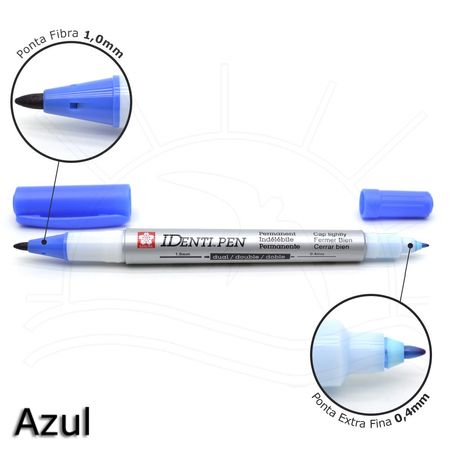 Caneta Ident Pen Sakura Permanente 2 Pontas - Bazar Horizonte