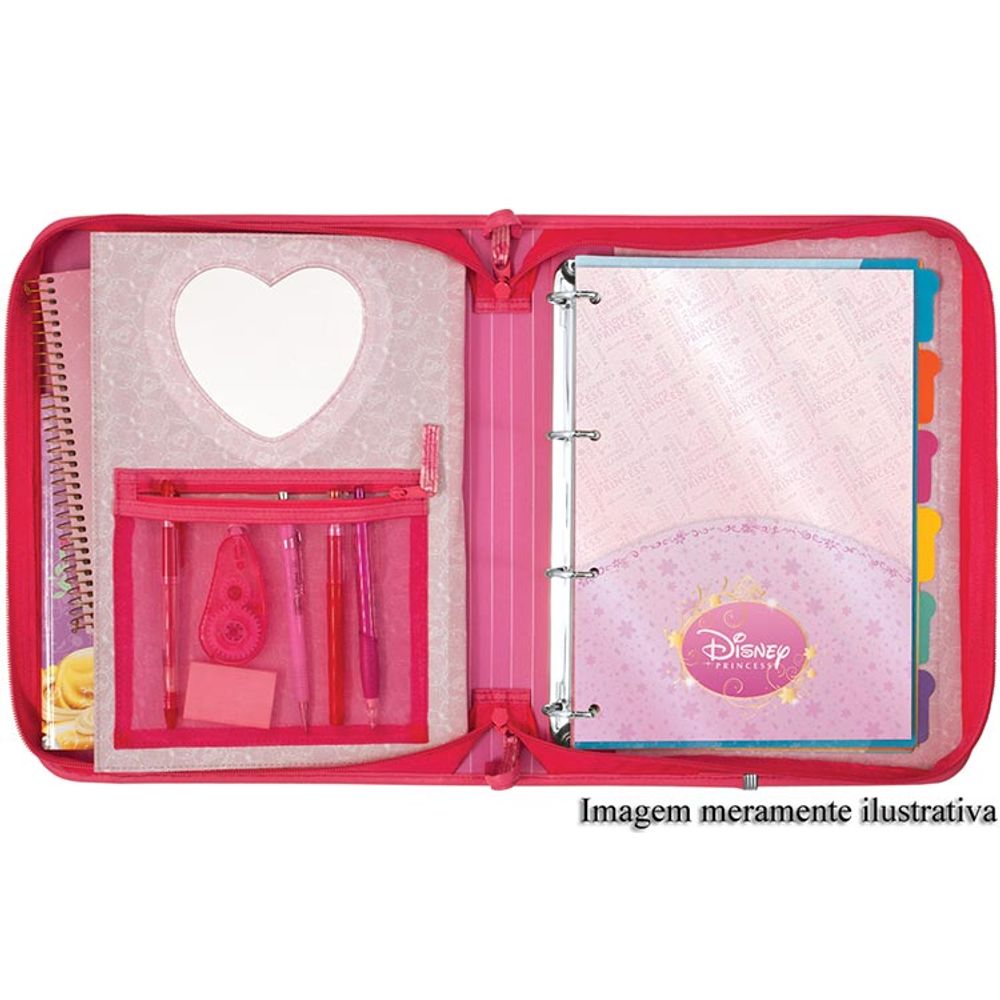 Fichário Princesas Top - Tricochetando