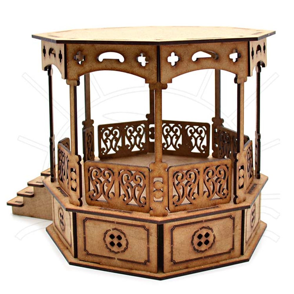 MDF - Coreto 21x21x20 - Tricochetando