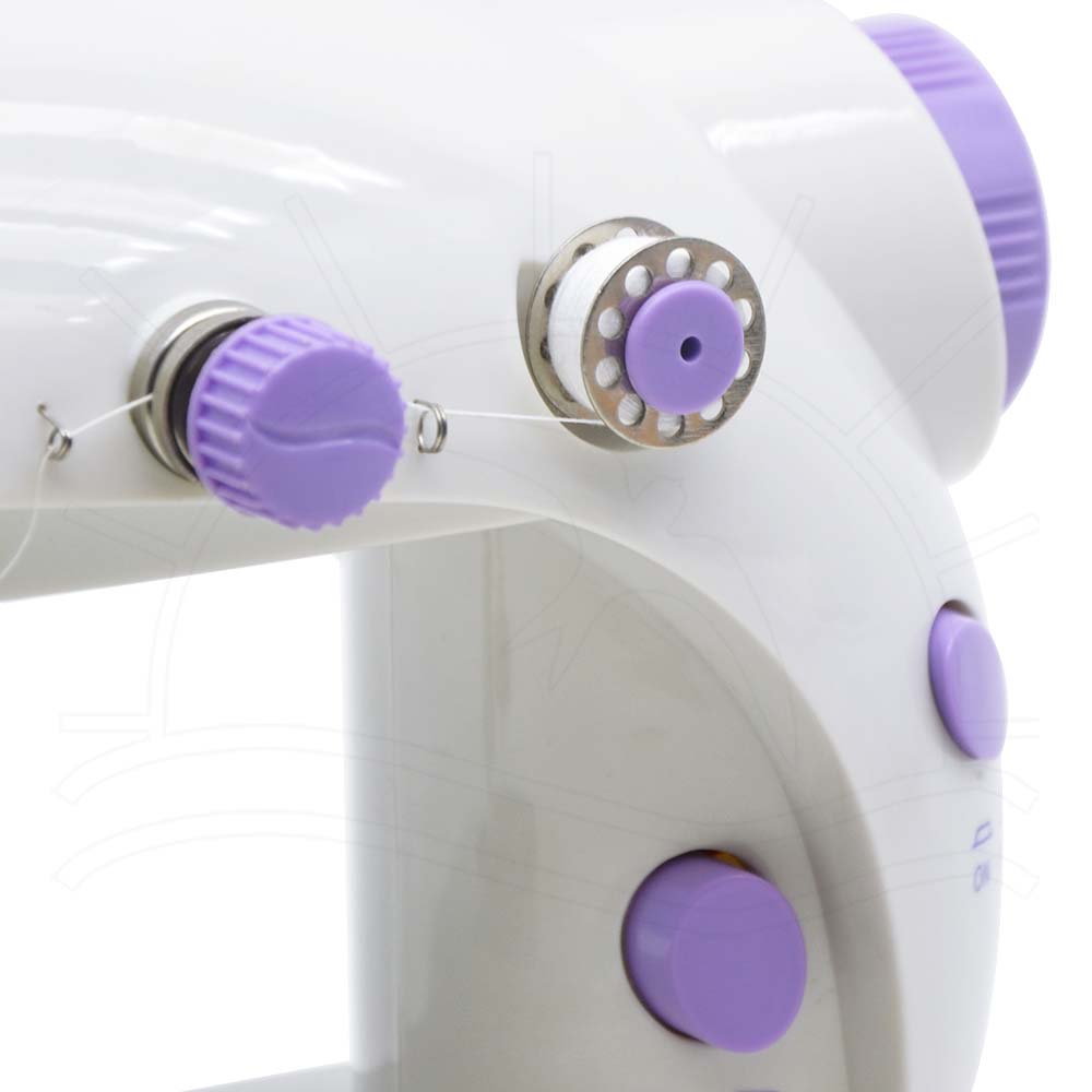 Mini Máquina de Costura Doméstica Lanmax - LMD-202 - Tricochetando