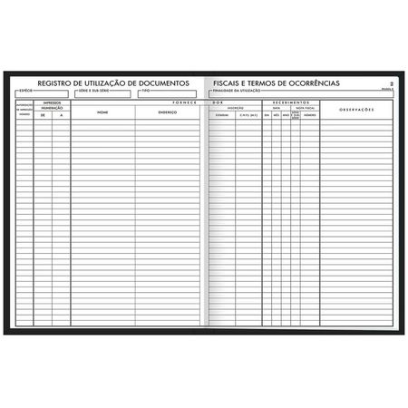 Livro Fiscal Capa Dura Modelo 6 Foroni - Bazar Horizonte