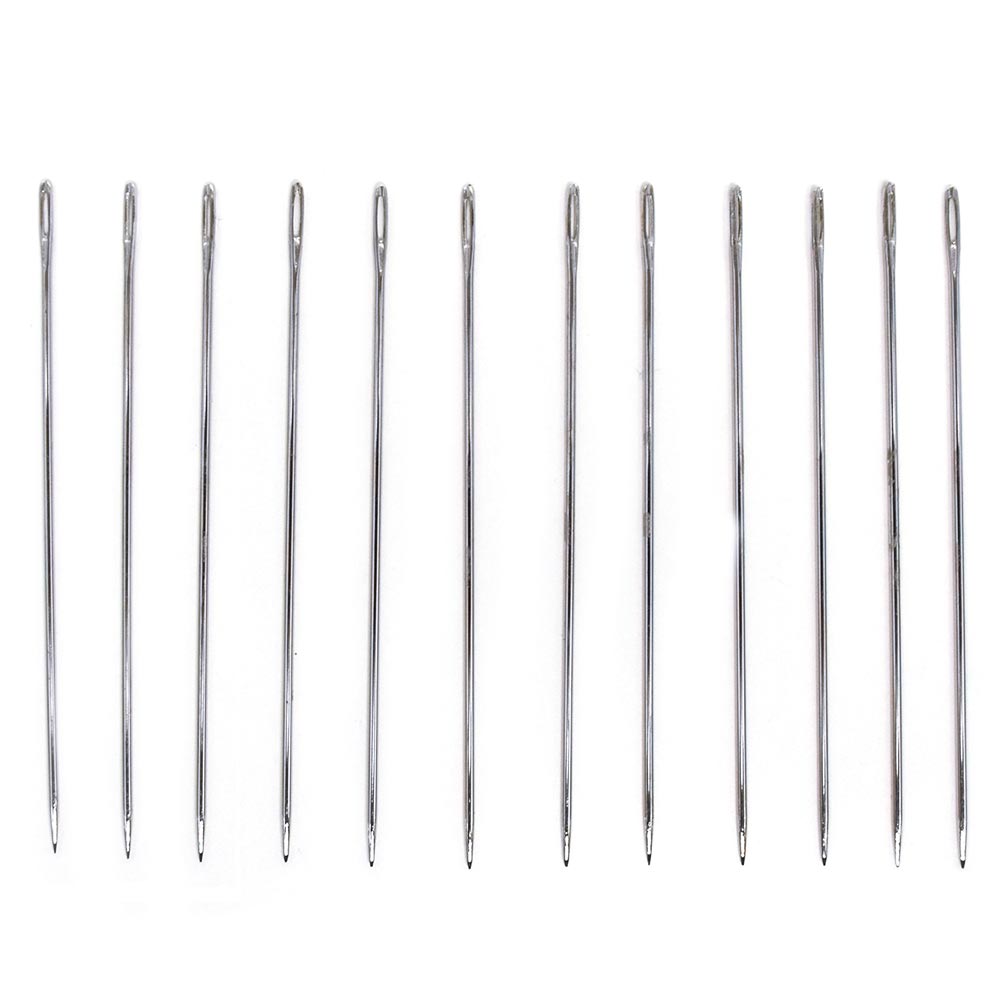 Agulha para Costura Longa 10cm NYBC - 12 Agulhas - Bazar Horizonte