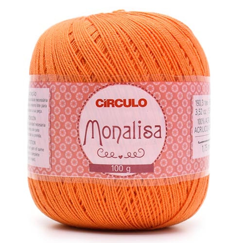 Linha Monalisa 100g da Círculo em Lindas Cores - Tricochetando