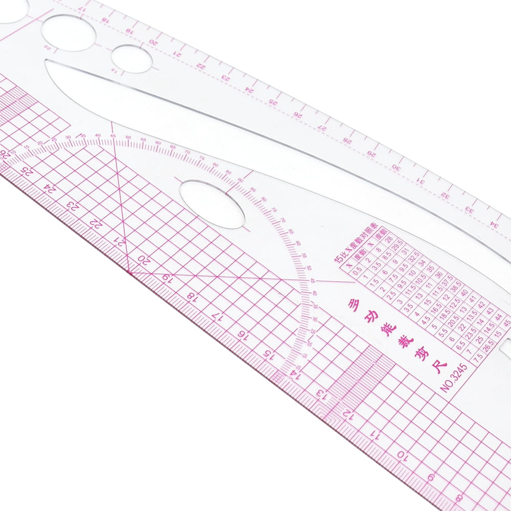 Régua para Corte e Costura NYBC - Tricochetando