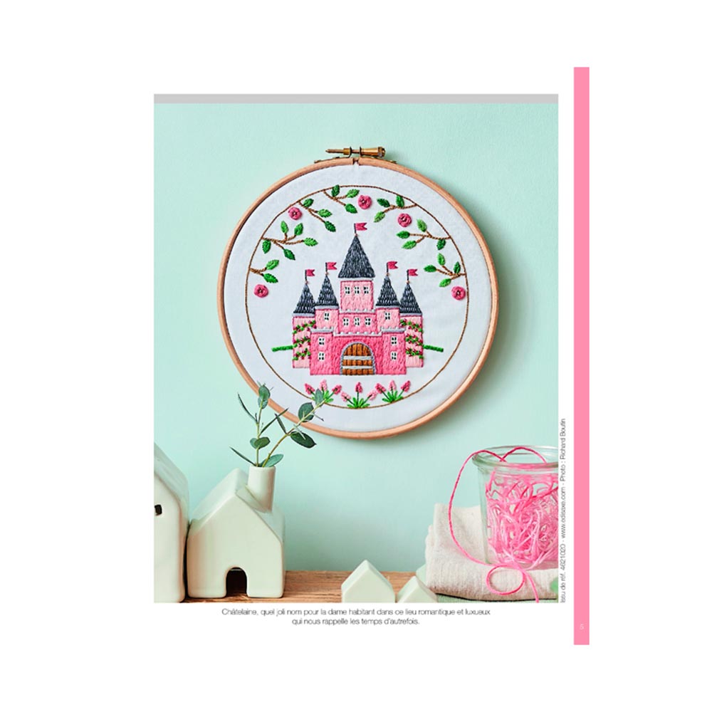 Livro Au Pays d'Emilly En Broderie Traditionnelle (No País de Emily em ...